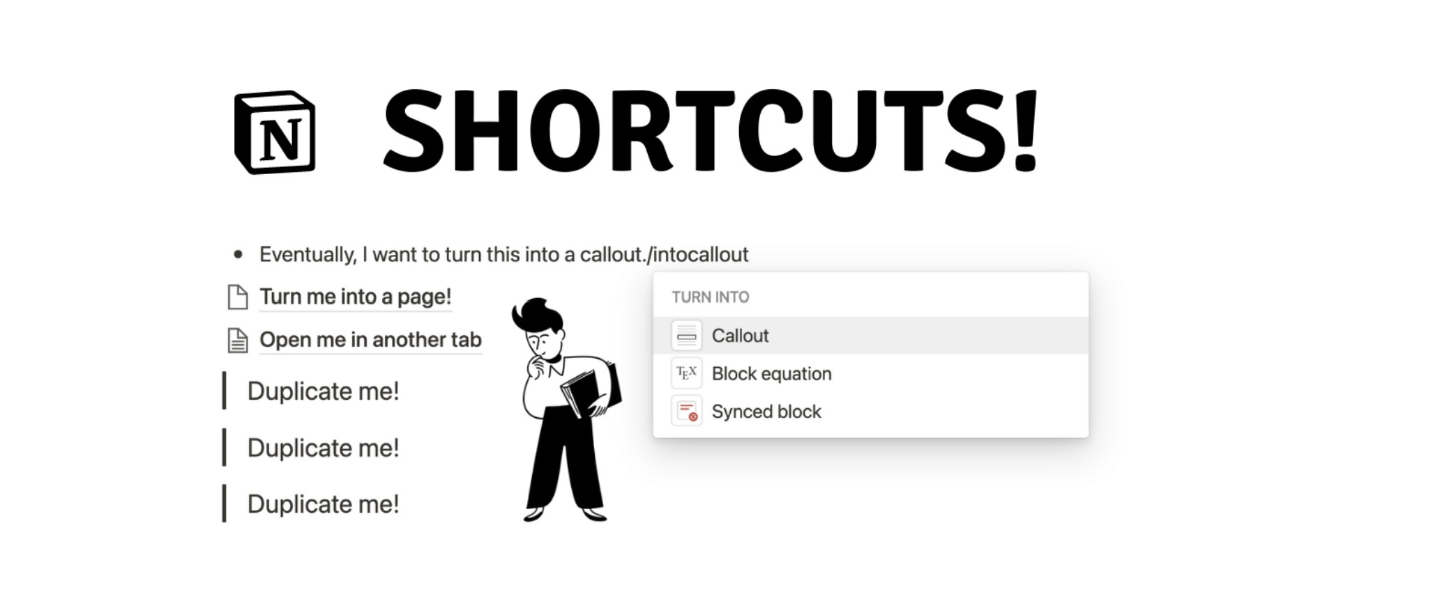 Handy Notion Shortcuts