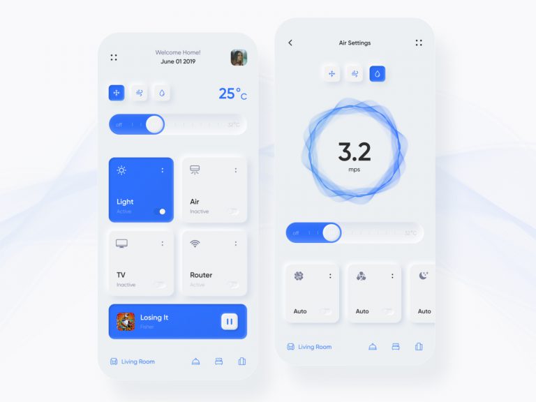 35 Handpicked Excellent Neumorphism UI Design - Inspiration ...