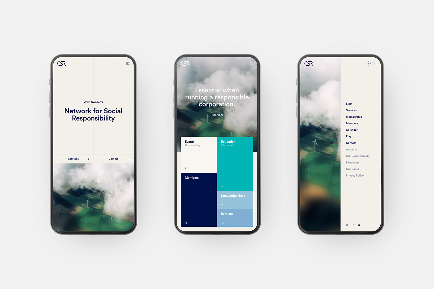 Brand Identity design and UI/UX design redesign for CSR - Inspiration ...