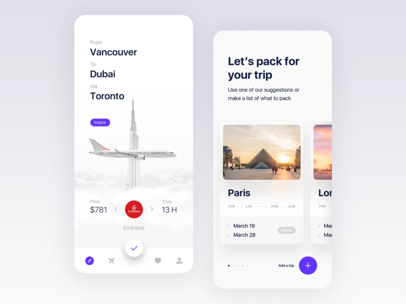 26 Mobile App Design Inspiration - Inspiration & Productivity for Everyone