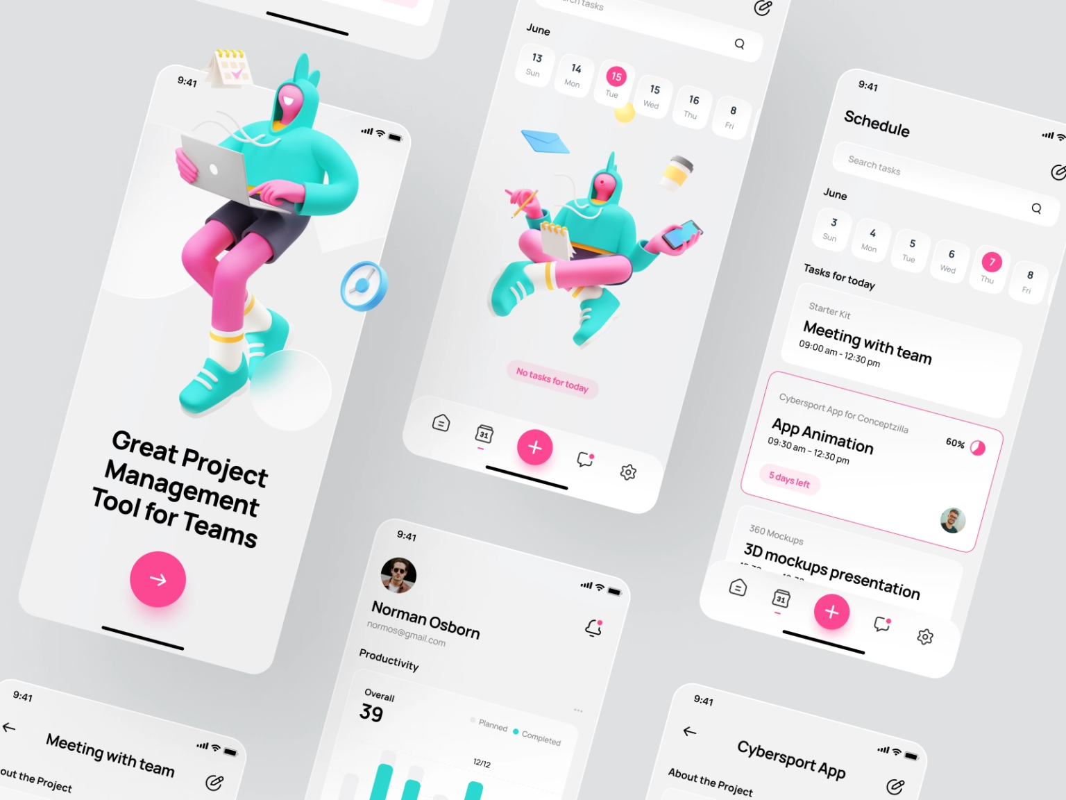 26 Mobile App Design Inspiration - Inspiration & Productivity for Everyone