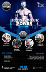 20 Best Free Fitness & Gym Flyers - Inspiration & Productivity for Everyone