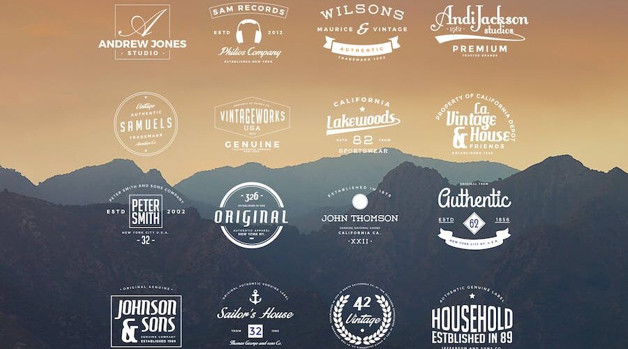 24 Collections of Best Vintage Logos