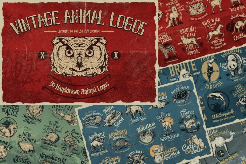 24 Collections of Best Vintage Logos - Inspiration & Productivity for ...