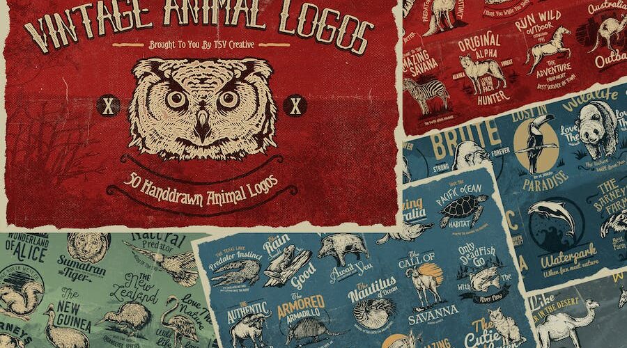 24 Collections of Best Vintage Logos