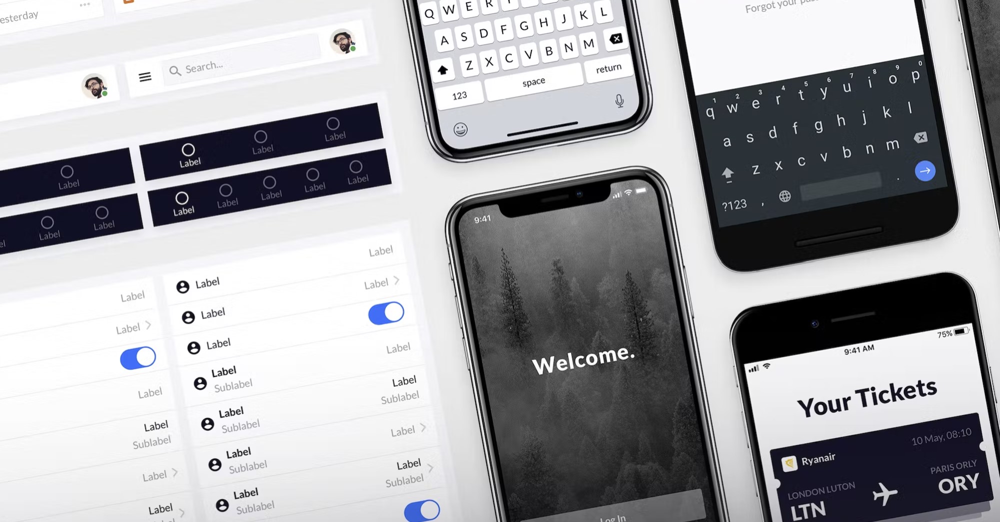 40 Free Web & App Wireframes - Inspiration & Productivity for Everyone