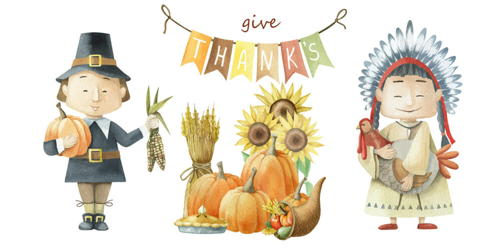 40 Thanksgiving Illustrations to inspire you - Inspiration ...