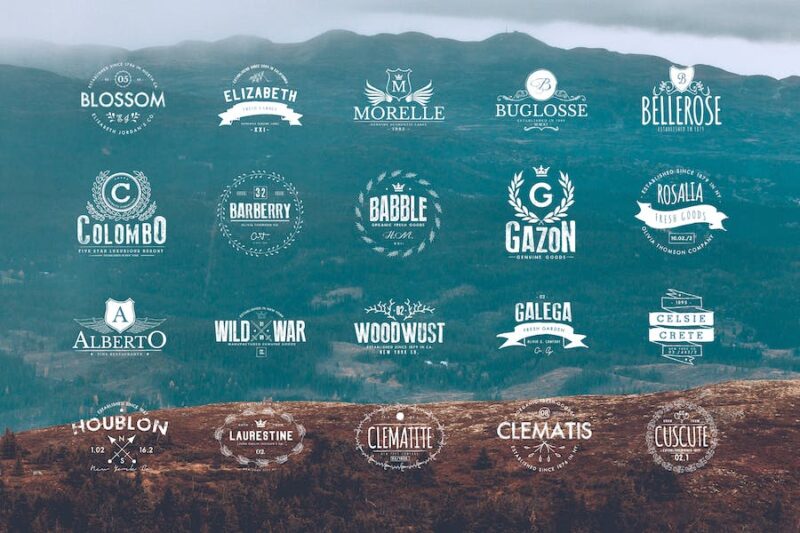 24 Collections of Best Vintage Logos - Inspiration & Productivity for ...