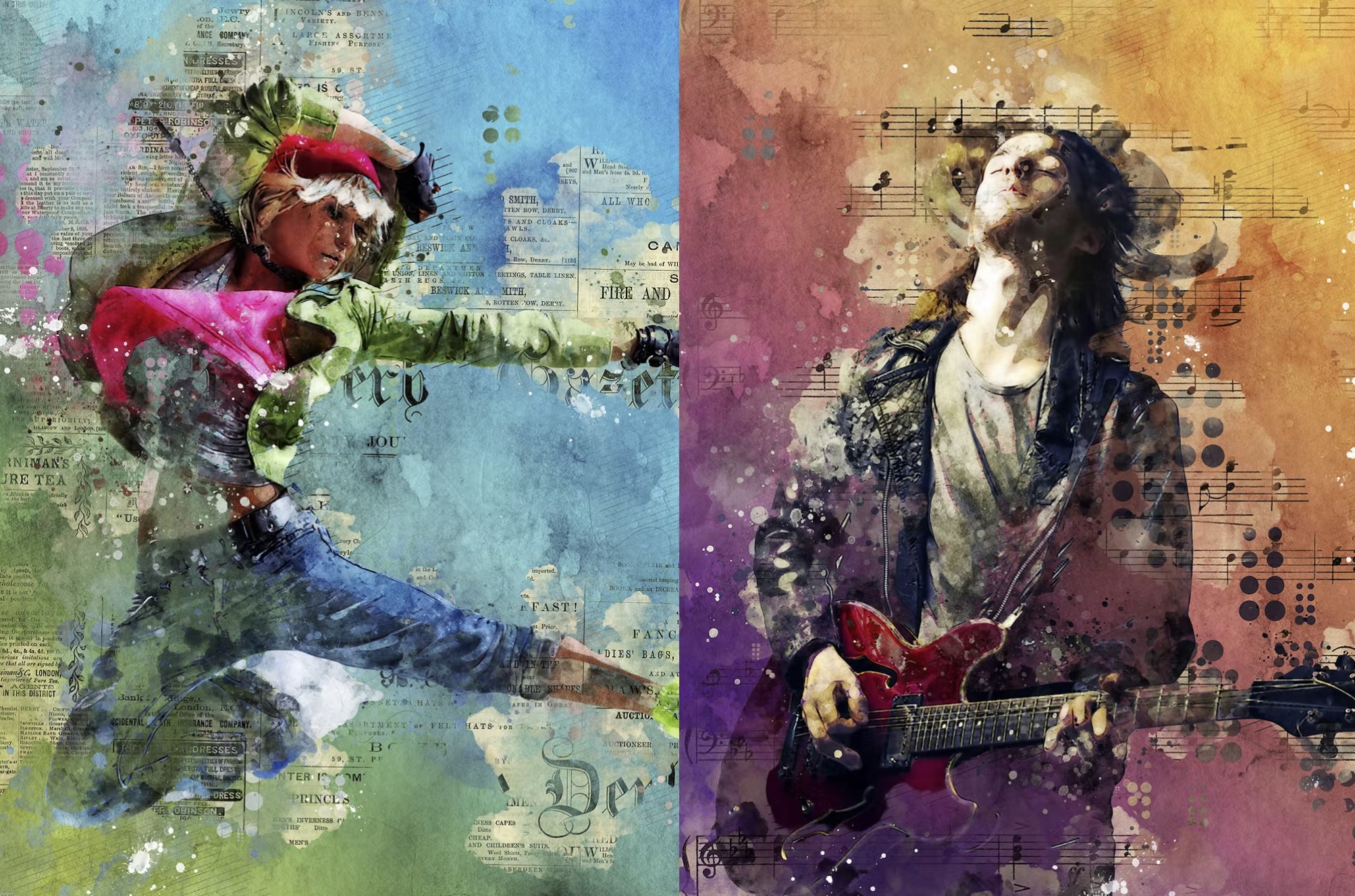 25 Creative & Fresh Photoshop Actions to Create Stunning Art Effects