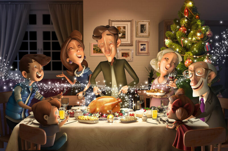 40 Thanksgiving Illustrations to inspire you - Resources & Inspirations ...