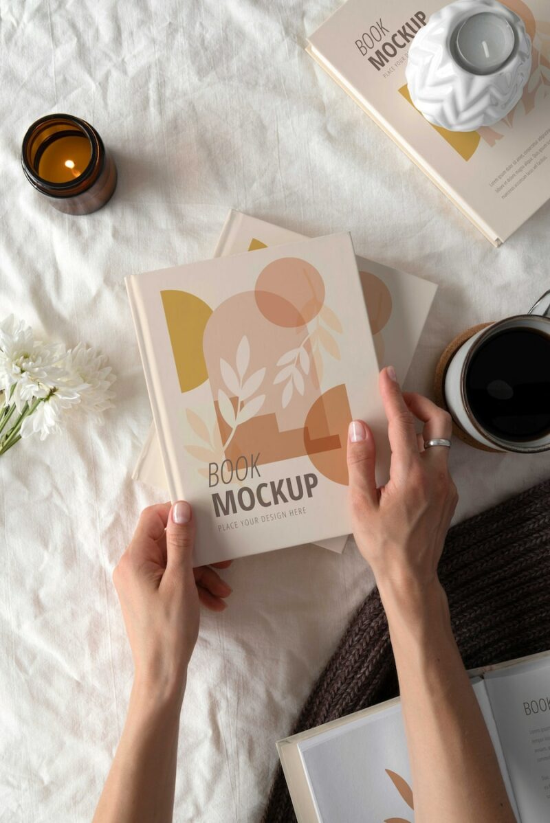 35 Free Book Mockups to Present your Book Beautifully - Inspiration ...