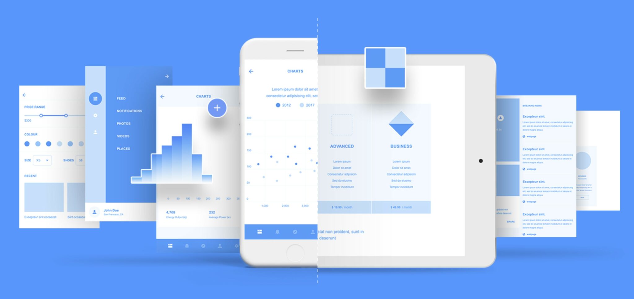 40 Free Web & App Wireframes - Inspiration & Productivity for Everyone