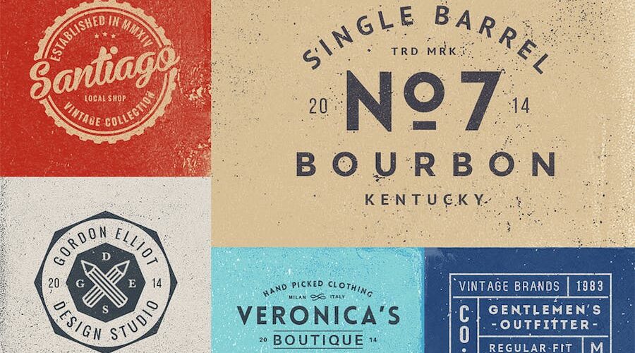 24 Collections of Best Vintage Logos