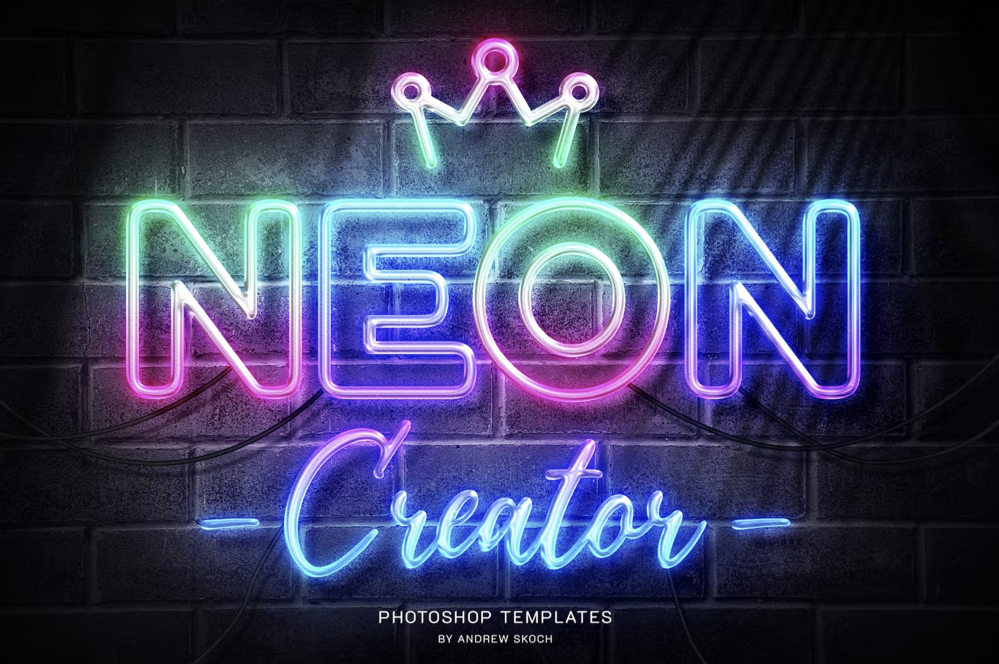 32 Free Neon Typography & Logo Effect - Inspiration & Productivity for ...