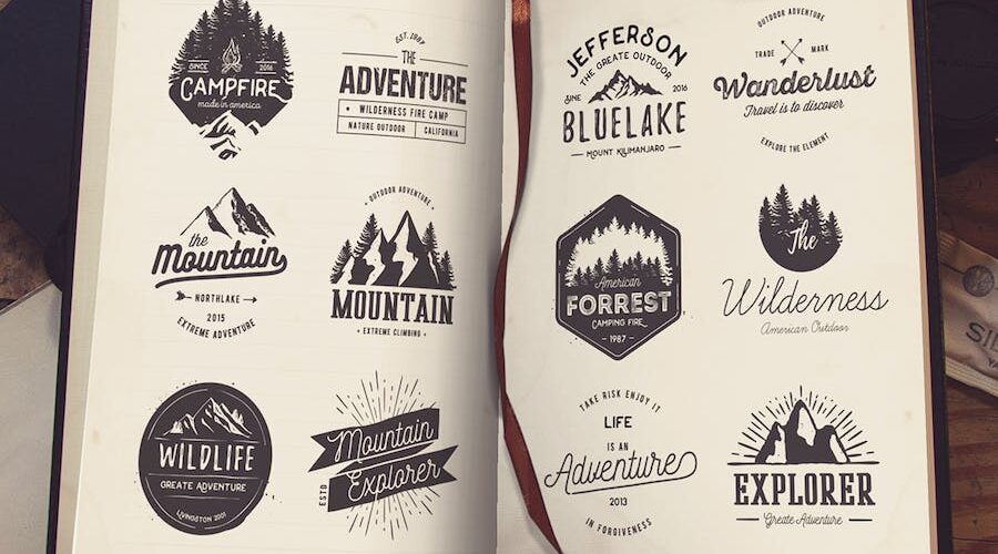 24 Collections of Best Vintage Logos