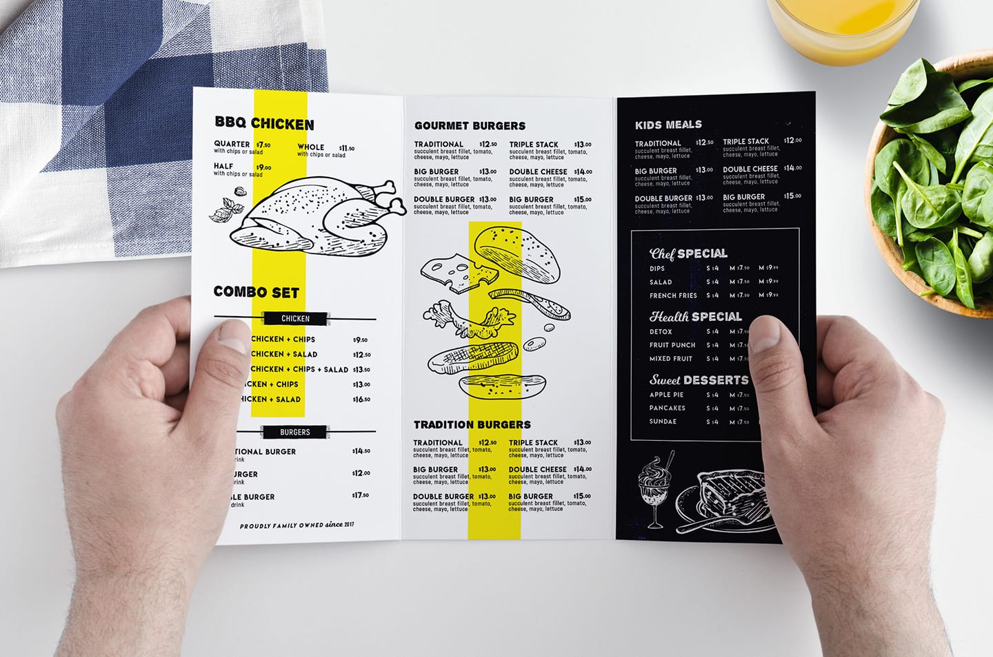 22 Beautiful Free Restaurant Menus Design Templates Inspiration And Productivity For Everyone 