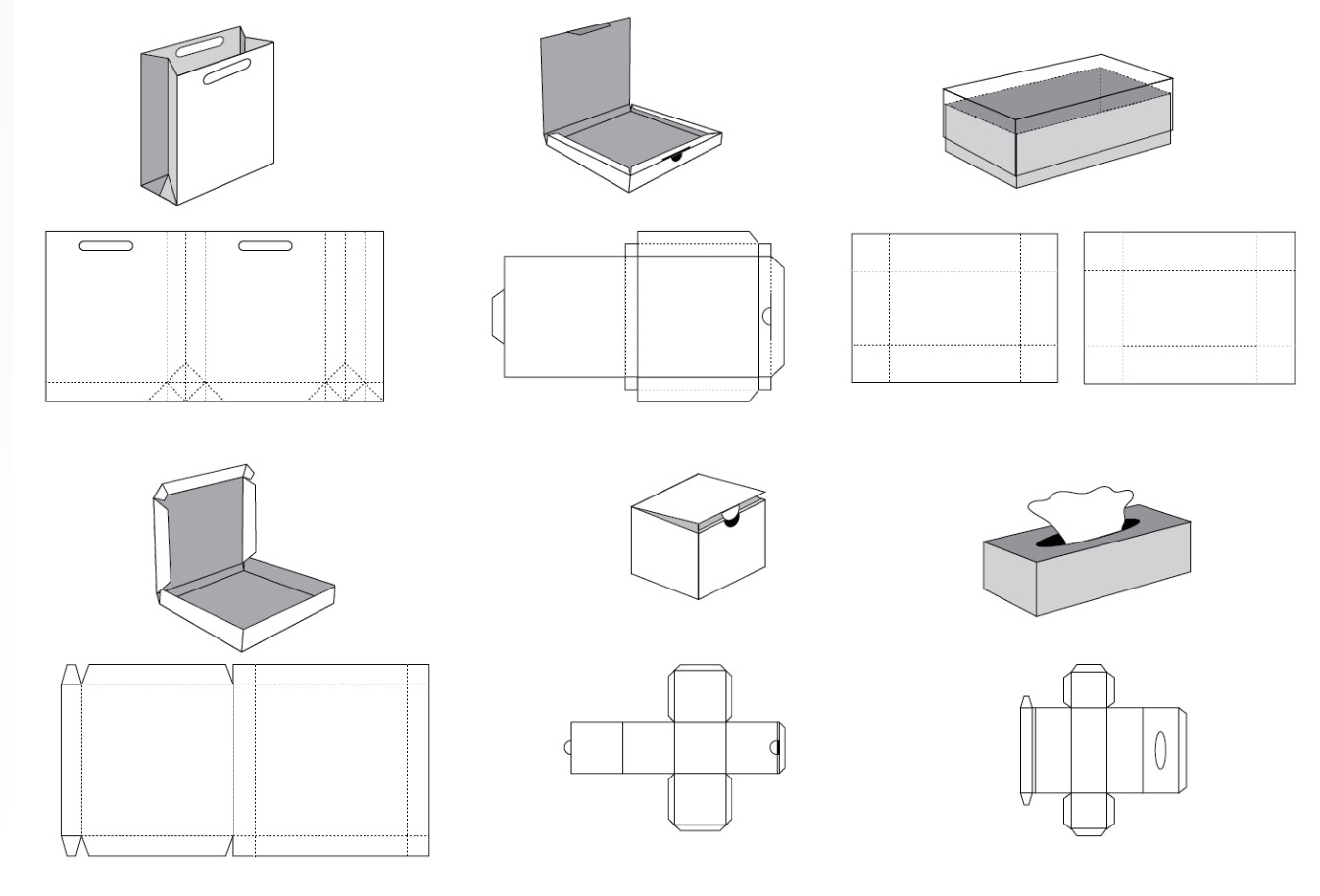 30 Free packaging structures & Dielines