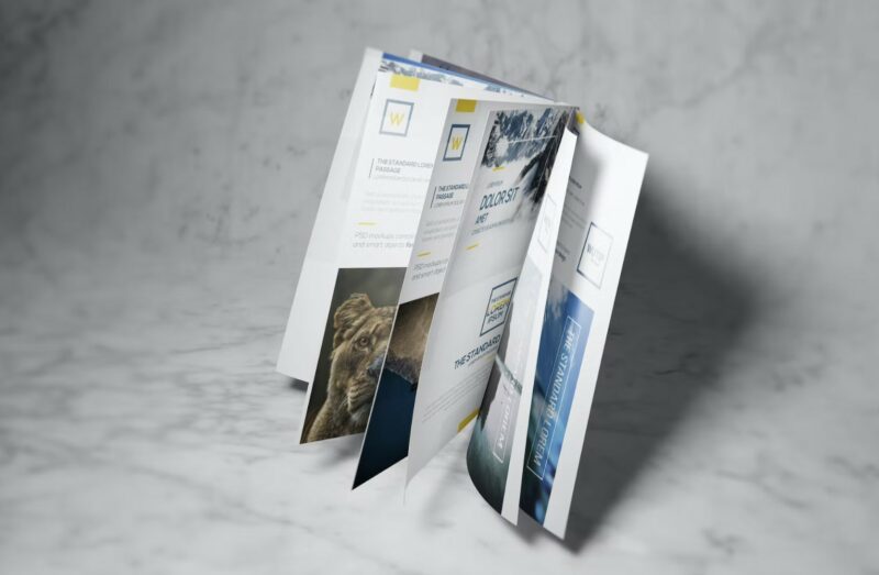 20 Free & Best Booklet Mockup PSD Templates - Inspiration ...