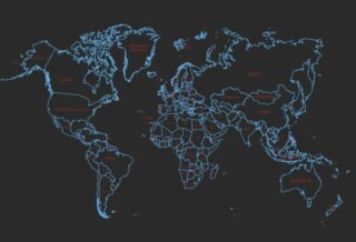 30 Free World Map Vector Collection