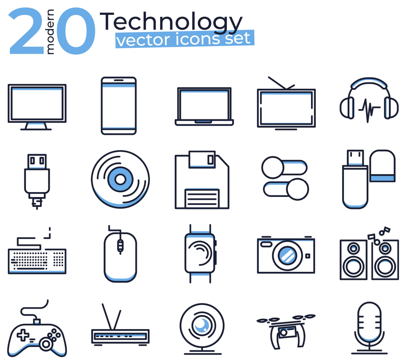 30 Startup and Business Icon Packs for Free - Inspiration ...