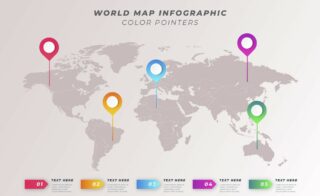 30 Free World Map Vector Collection