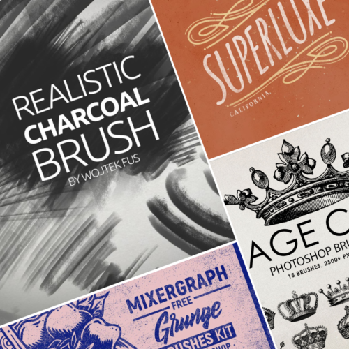 16 Free Vintage Brush Packs for Adobe Photoshop - Inspiration ...