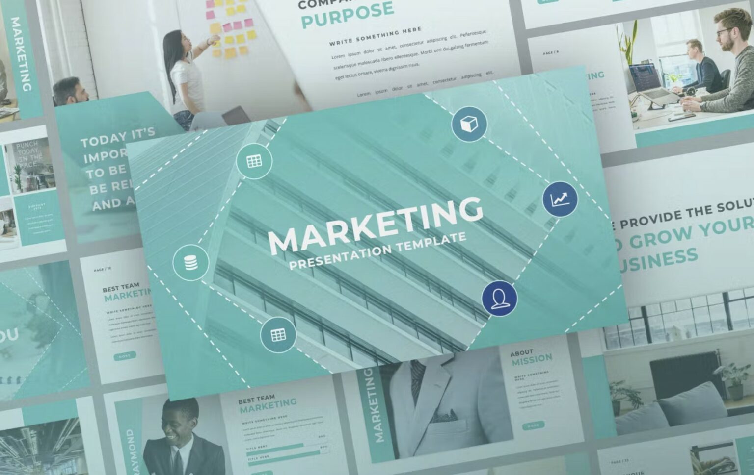26 Free Marketing Presentation - Inspiration & Productivity for Everyone