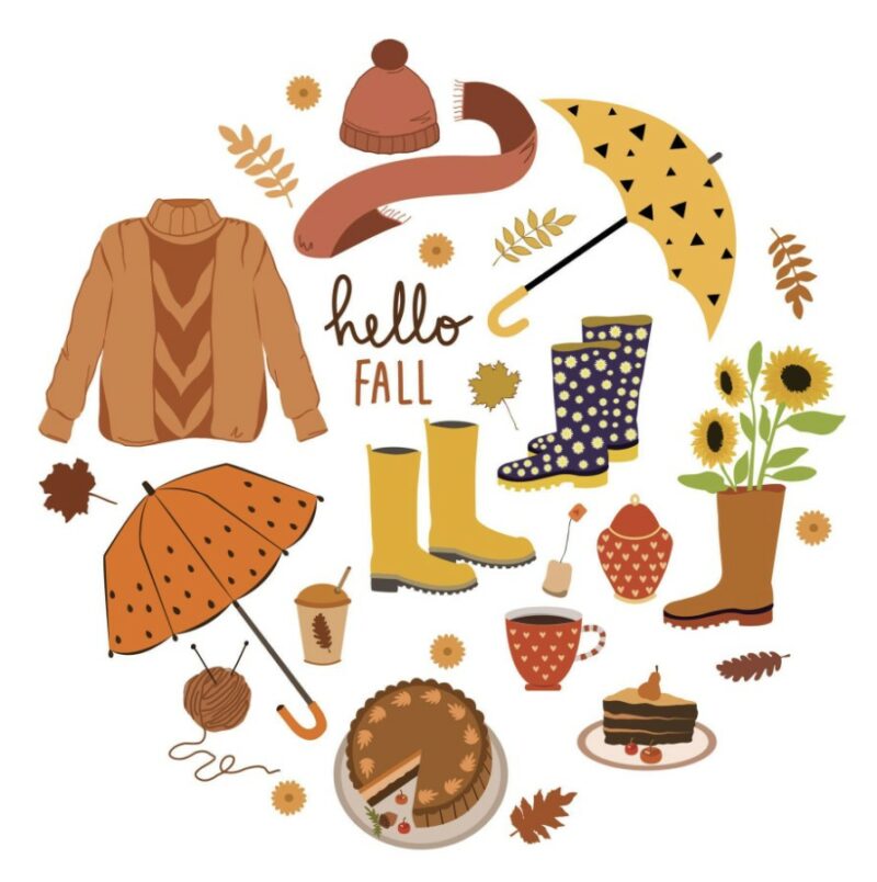 30 Free Autumn Icons pack - Inspiration & Productivity for Everyone