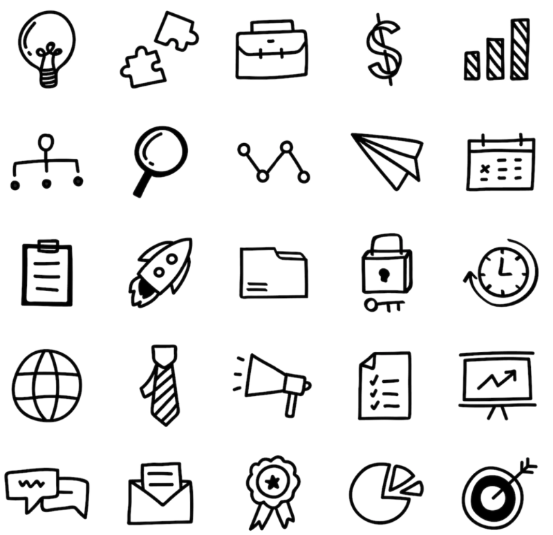 30 Startup and Business Icon Packs for Free - Inspiration ...