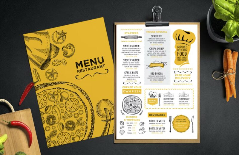 22 Beautiful Free Restaurant Menus Design Templates - Inspiration ...