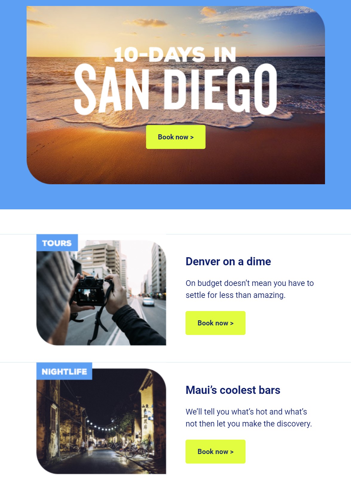 30 Free Beautiful Email Newsletter Templates - Inspiration ...