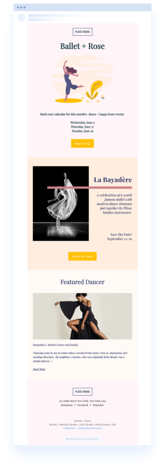 30 Free Beautiful Email Newsletter Templates - Inspiration ...