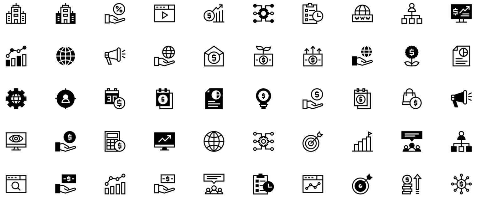 30 Startup and Business Icon Packs for Free - Inspiration ...