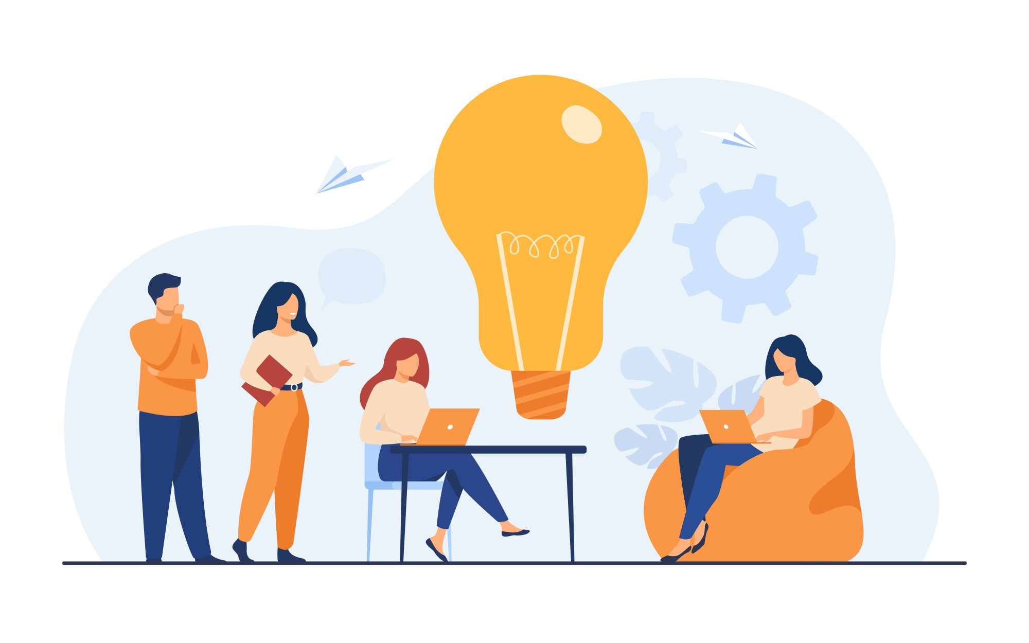 46 People illustrations for Free - Inspiration & Productivity for Everyone