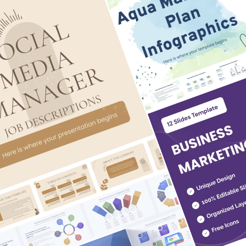 26 Free Marketing Presentation - Inspiration & Productivity for Everyone