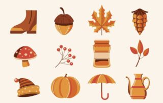 30 Free Autumn Icons pack - Inspiration & Productivity for Everyone