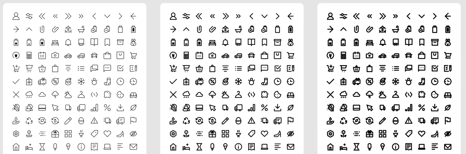 33 Best Free Linear Icon Packs For UI Design - Inspiration ...