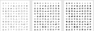 33 Best Free Linear Icon Packs For UI Design - Inspiration ...