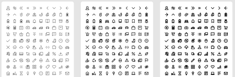 33 Best Free Linear Icon Packs For UI Design - Inspiration ...