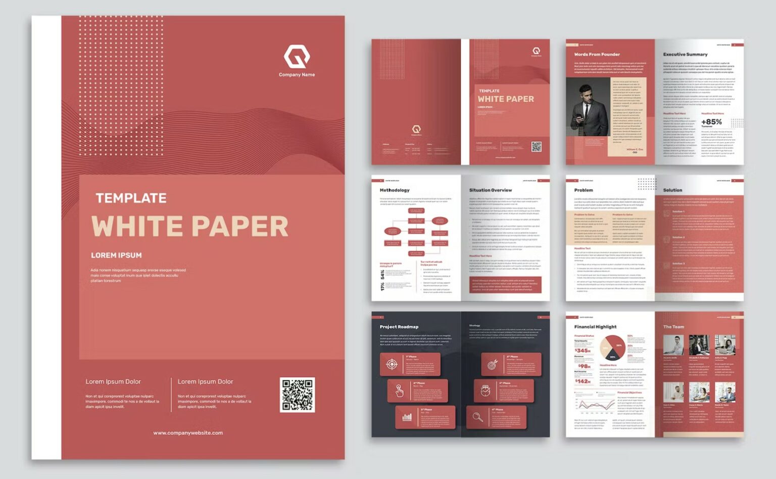 The 20 Top White Paper Templates for Word & InDesign - Inspiration ...