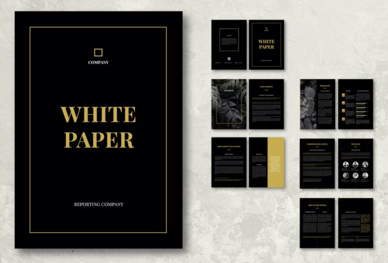 The 20 Top White Paper Templates for Word & InDesign - Inspiration ...