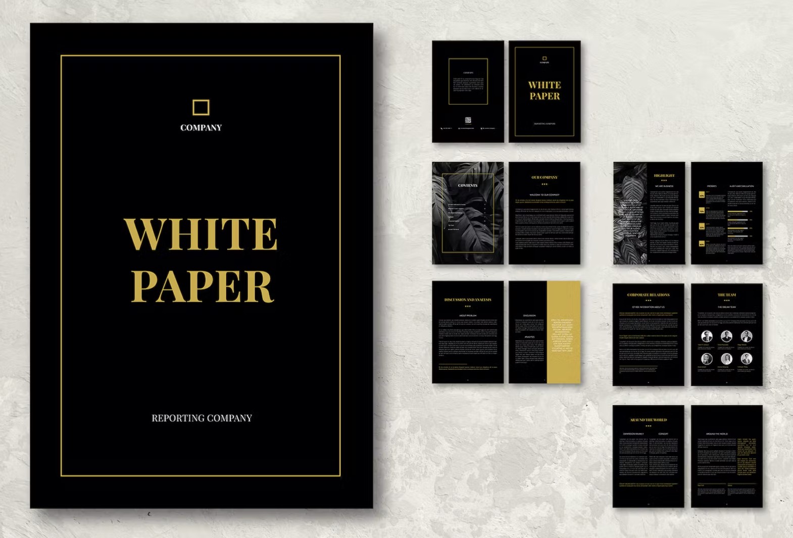 The 20 Top White Paper Templates for Word & InDesign - Inspiration ...