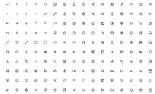 33 Best Free Linear Icon Packs For UI Design - Inspiration ...