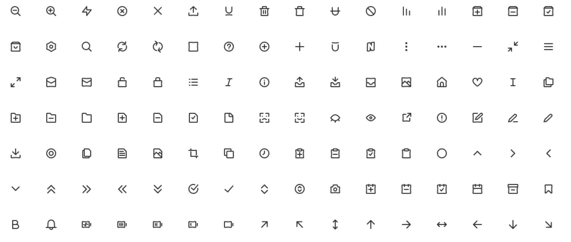 33 Best Free Linear Icon Packs For UI Design - Inspiration ...
