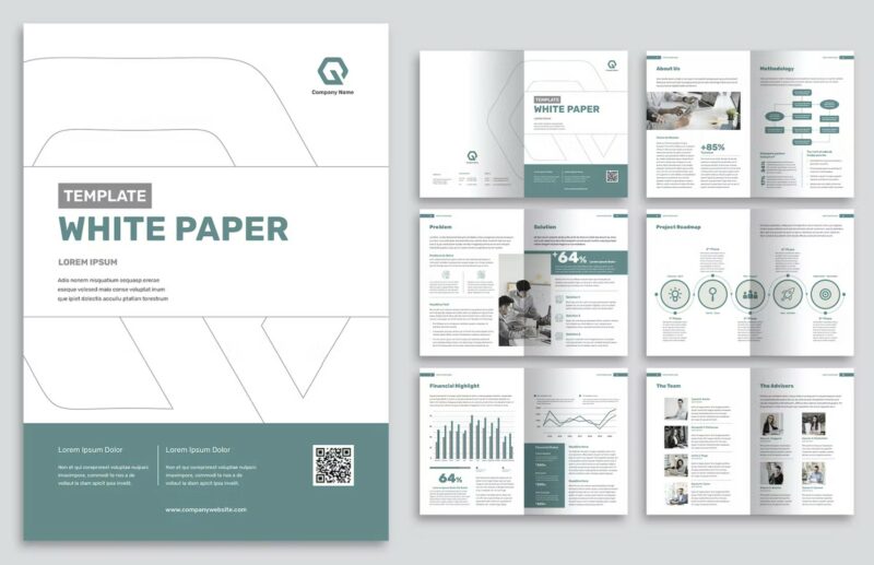 The 20 Top White Paper Templates for Word & InDesign - Inspiration ...