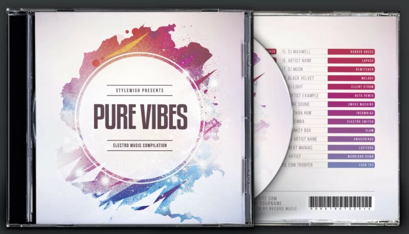 25 Best CD/DVD Label Templates - Inspiration & Productivity for Everyone