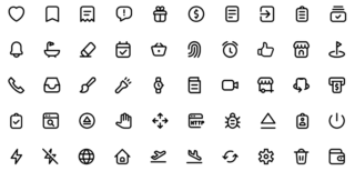 33 Best Free Linear Icon Packs For UI Design - Inspiration ...