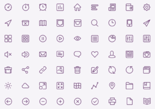 33 Best Free Linear Icon Packs For UI Design - Inspiration ...