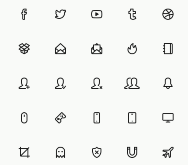 33 Best Free Linear Icon Packs For UI Design - Inspiration ...