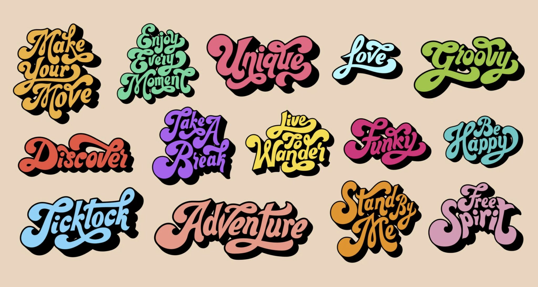 25 Hand-drawn type & lettering designs for free - Inspiration ...